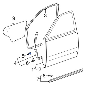 Toyota Sequoia OEM Roofs & Parts | Panels, Drip Rails — CARiD.com