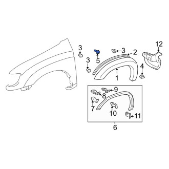 Toyota 4Runner OEM Fenders | Factory Front & Rear Fenders — CARiD.com