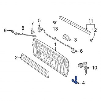 Toyota Tundra Trunk & Tailgate Hinges | CARiD