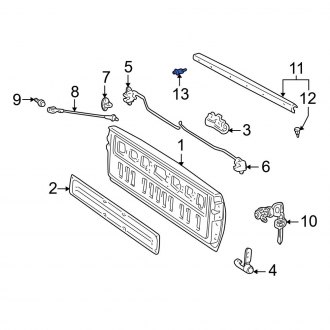 Toyota Tundra OEM Trunks & Parts - Lids, Rear Panels | CARiD