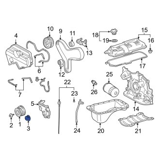 Toyota Tacoma OEM Engine Parts | Rebuild Kits, Pistons — CARiD.com