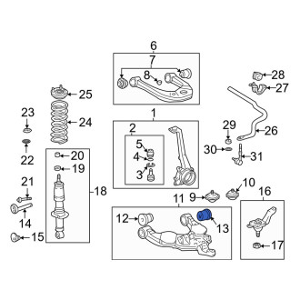 Toyota Tundra OEM Suspension Parts | Shocks, Struts — CARiD.com