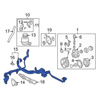 Toyota Tundra OEM Steering Parts | Fluids, Pumps, Kits — CARiD.com