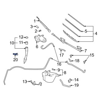 Toyota Tundra Washer Hardware — CARID.com