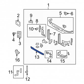 Toyota Tundra Radiator Supports — CARiD.com