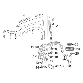 Toyota Sequoia OEM Quarter Panels & Parts | Rear & Front — CARiD.com