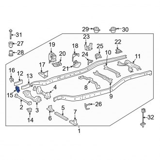 Toyota Sequoia Chassis Frames & Body Parts — CARiD.com