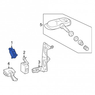 Toyota Prius OEM Wheels & Tires | Lug Nuts, TPMS Sensors — CARiD.com