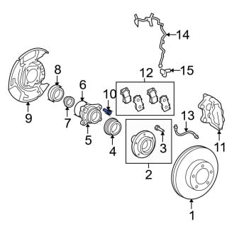 Toyota Brake Dust Shields & Backing Plates - Drum, Disc, Wheel | CARiD