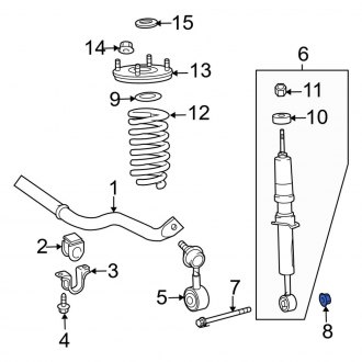 Toyota Tundra OEM Suspension Parts | Shocks, Struts — CARiD.com