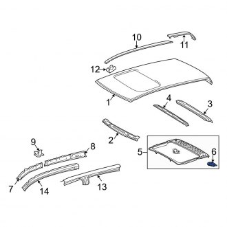 Toyota Tundra OEM Roofs & Parts | Panels, Drip Rails — CARiD.com