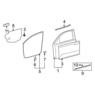 Toyota Tacoma OEM Doors & Parts | Shells, Panels, Armrests — CARiD.com