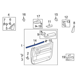 Toyota Tundra Door Seals & Weatherstripping – CARiD.com