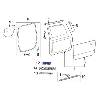 Toyota Tundra OEM Doors & Parts | Shells, Panels, Armrests — CARiD.com