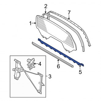 Toyota Tundra Replacement Window Seals — CARID.com