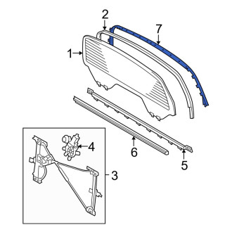 Toyota Tundra Replacement Window Seals | CARiD