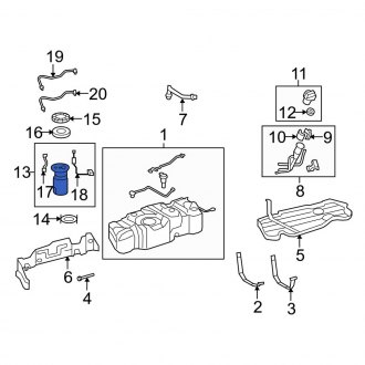 Toyota Tundra OEM Fuel System Parts - Pumps, Lines | CARiD