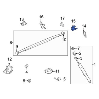 Toyota Tundra OEM Suspension Parts - Shocks, Struts | CARiD