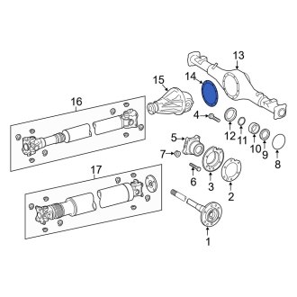 Toyota Land Cruiser Axle Assemblies | Front & Rear — CARiD.com