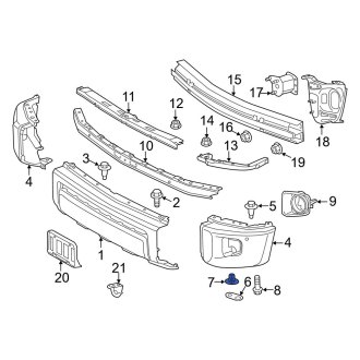 Toyota Crown Signia OEM Bumpers - Genuine Front & Rear Bumpers | CARiD