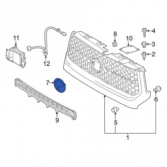 Toyota Land Cruiser Replacement Grilles - Moldings, Brackets | CARiD