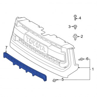 Toyota Tundra OEM Grilles | Factory Billet & Mesh Grilles — CARiD.com