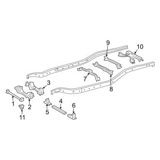 2020 Toyota Tundra OEM Chassis Frames & Body Parts — CARiD.com