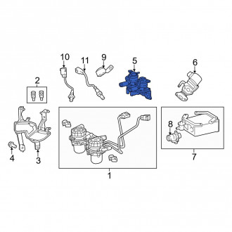 Toyota Tundra OEM Emission Control Parts | Oxygen Sensors — CARiD.com