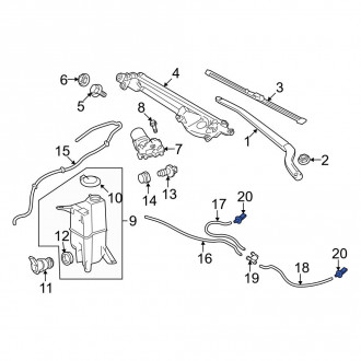 Toyota Tundra Washer Nozzles & Parts — CARID.com