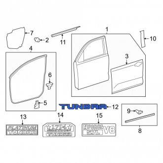 Toyota OE™ Emblems & Logos - CARiD.com