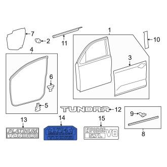 Toyota OE™ Emblems & Logos - CARiD.com