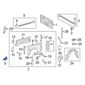 Toyota Tundra OEM Rocker Panels & Floors - Side Skirts, Pans | CARiD