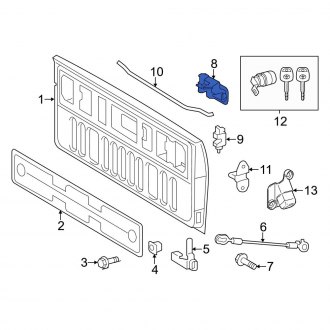Toyota Tacoma OEM Trunks & Parts | Lids, Rear Panels — CARiD.com
