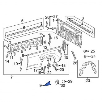 Toyota Tundra OEM Rocker Panels & Floors - Side Skirts, Pans | CARiD