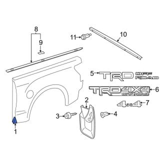 Toyota OE™ Bug Deflectors | CARiD