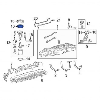 Toyota OEM Fuel System Parts | Pumps, Lines, Injectors — CARiD.com