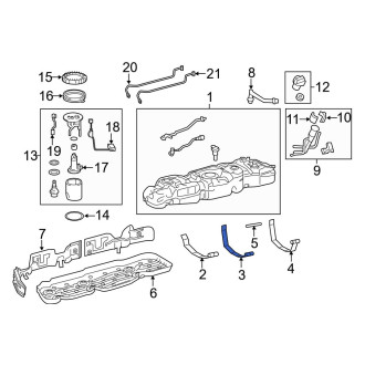 Toyota Tundra OEM Fuel System Parts | Pumps, Lines — CARiD.com