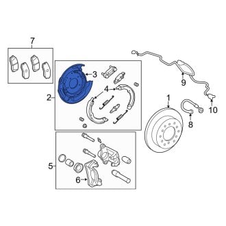Toyota Tundra Brake Dust Shields & Backing Plates | CARiD