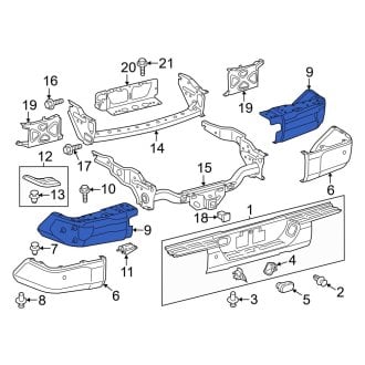 Toyota Tundra Bumper Reinforcements & Energy Absorbers | CARiD