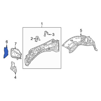 Toyota Tundra Replacement Fender Seals | Front & Rear — CARiD.com