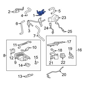 Toyota Sequoia OEM Emission Control Parts | Oxygen Sensors — CARiD.com