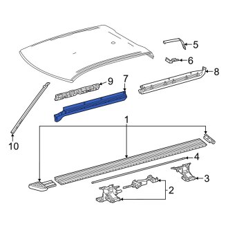 Toyota Replacement Rocker Panels - Full, Inner, Outer | CARiD