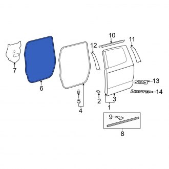 Toyota Door Seals & Weatherstripping | CARiD