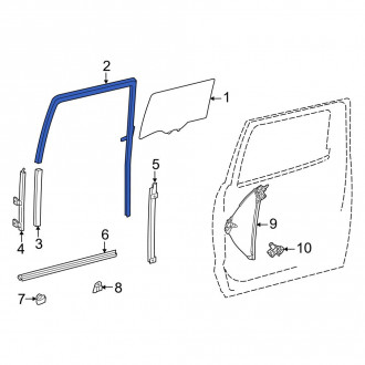 Toyota Tundra Replacement Window Seals — CARID.com