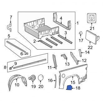 Toyota Tundra OEM Rocker Panels & Floors | Side Skirts, Pans — CARiD.com