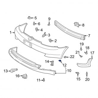 Toyota bZ4X OEM Bumpers | Genuine Front & Rear Bumpers — CARiD.com