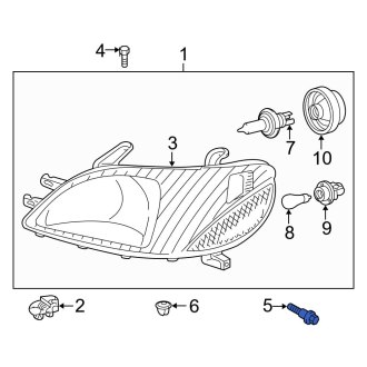 Toyota Sienna OEM Bumpers | Genuine Front & Rear Bumpers — CARiD.com