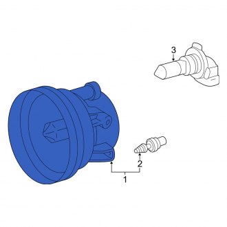 Toyota Highlander OEM Fog Lights | LED, HID, Halo — CARiD.com
