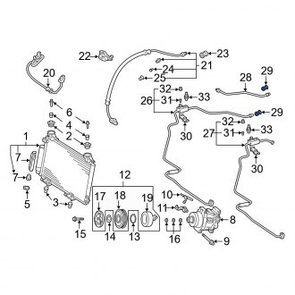 Toyota RAV4 OEM A/C & Heating Parts | Systems, Compressors — CARiD.com