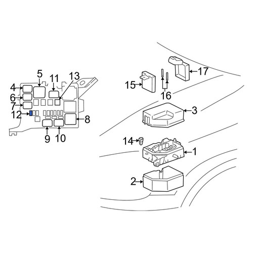 TOYOTA OEM-Fuse 8261852010 C $6.84 gefinforma.com